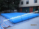 Commercial Inflatable Water Swimming Pools Durable With Oxford Mobile Cover