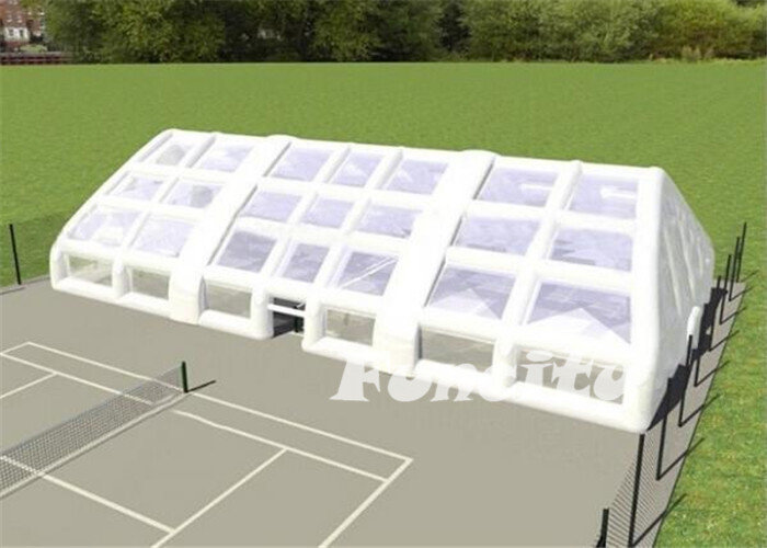 Size 36x18x9m Material 0.55mm PVC Tarpaulin Inflatable Tennis Tent for Sport Tent