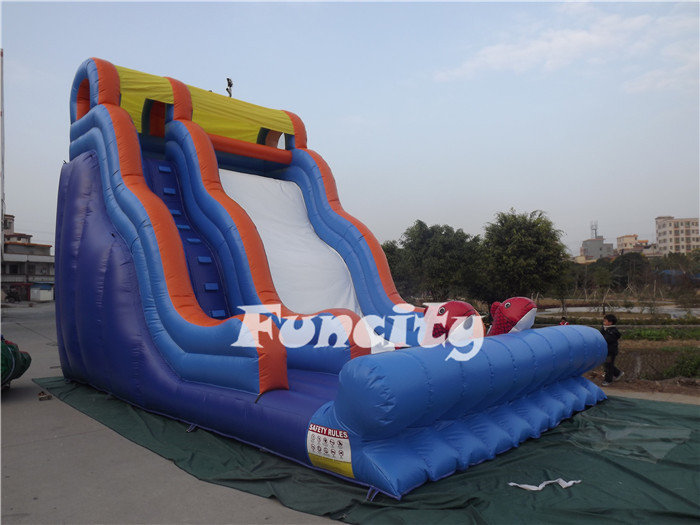 Egyptian Pharaohs PVC Tarpaulin Commercial Inflatable Dry Slide for Sliding Combo Games