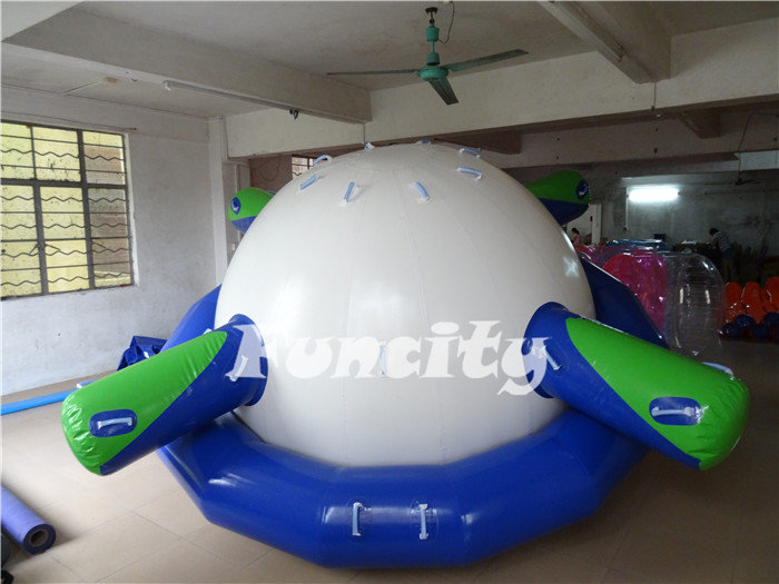 0.9MM Thickness PVC Tarpaulin Inflatable Saturn Rocker for Inflatable Water Park