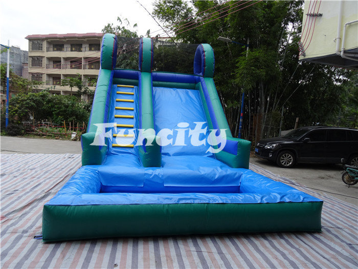 Large Car 0.55mm PVC Tarpaulin Inflatable Toys Dry Slide for Fun Games