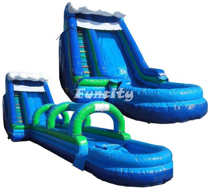 Combo Slide Inflatable Slip And Slide For Kids Only Fun 2 Years Warranty