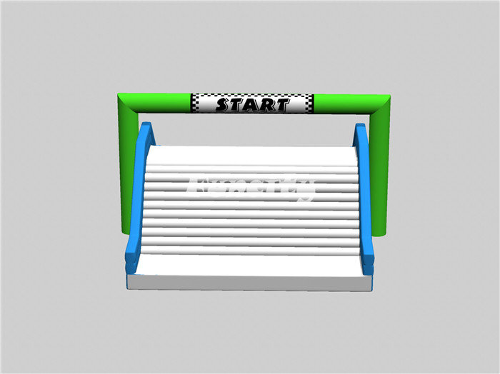 Anti - UV PVC Tarpaulin Inflatable Sport Games 5K Obstacle Run Race For Team Players