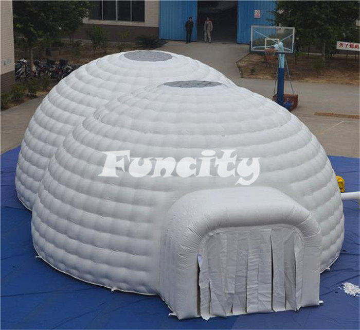 Air Inflatable Dome Tent Camping / Cool Camping Tents Sale In Customized Size