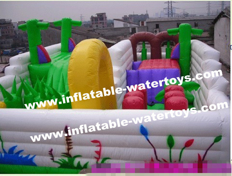 Hot Sale Inflatable Amusement Park, Best sale Inflatable Funland for Commercial Use