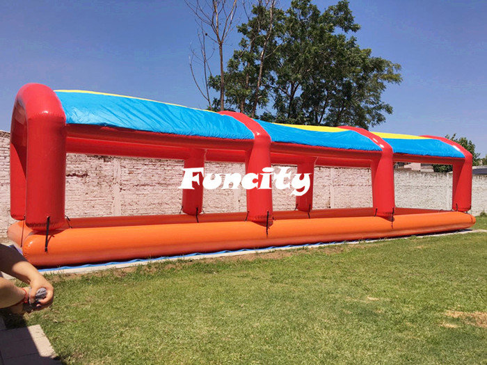 Kids Outdoor Colorful Mini Inflatable Water Pools With Tent Cover 15 L * 4 W