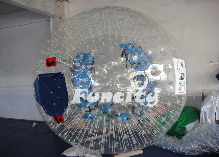 0.8 / 1.0mm PVC / TPU Soccer Football Inflatable Zorb Ball Grassplot Human Hamster Ball