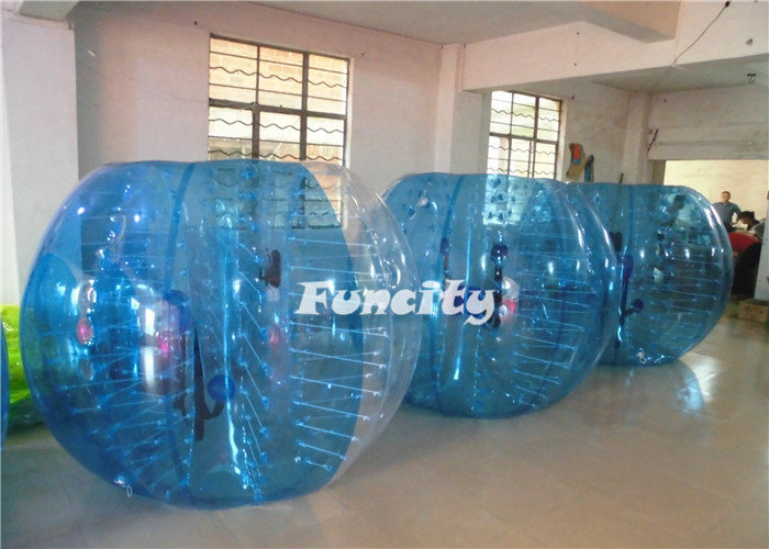 PVC Huge Red/Blue InflatableBumper Ball Human Bubble Football Ball For Adult Soccer Playing
