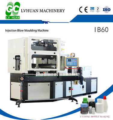 30KW IBM Injection Blow Molding Machine 4000×1450×2350mm IB60