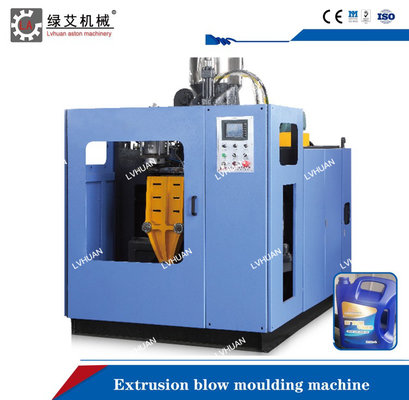 High Efficiency Double Station Blow Moulding Machine Touch Screen Control