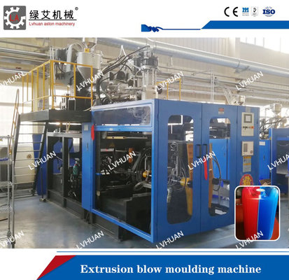 50L Plastic Drum Blow Molding Machine Single Station Touch Screen Operation