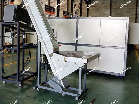 Food Packaging Stretch Blowing Machine 2.2T Touch Screen Computer Control