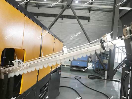 Yellow PP Stretch Blow Molding Machine , Injection Stretch Blow Moulding Machine