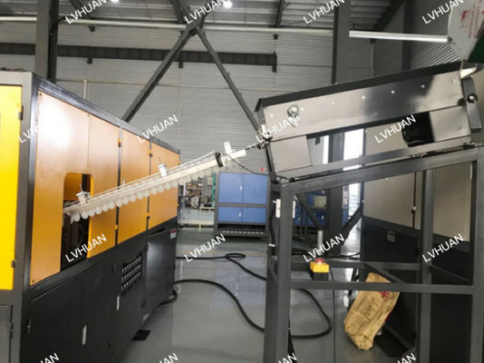 Yellow PP Stretch Blow Molding Machine , Injection Stretch Blow Moulding Machine