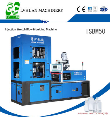 Cough Syrup Bottle PET Injection Blow Molding Machine Without Deflashing / Trimming