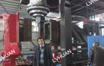 160 Liter Extrusion Blow Molding Machine , Plastic Drum Blow Molding Machine