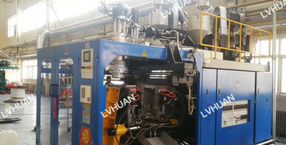 50L Plastic Drum Blow Molding Machine Single Station Touch Screen Operation