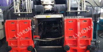 Detergent Bottle Extruder Blowing Machine With Higher Capacity Production