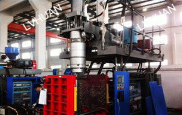 Chemical Drum Extrusion Blow Molding Machine Reliable Electronic Control System