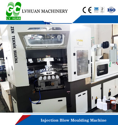 Yogurt Bottle Injection Blow Moulding Machine , Automatic Blow Moulding Machine
