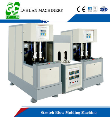 White Stretch Blow Molding Machine , 10 - 20 Liter Water Bottle Making Machine