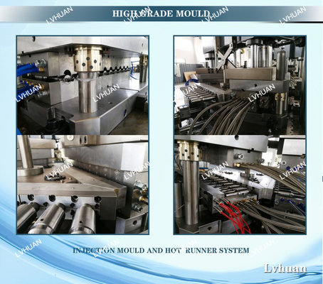 Chemicals Injection Blow Moulding , Plastic Injection Molding Molds High Hardness