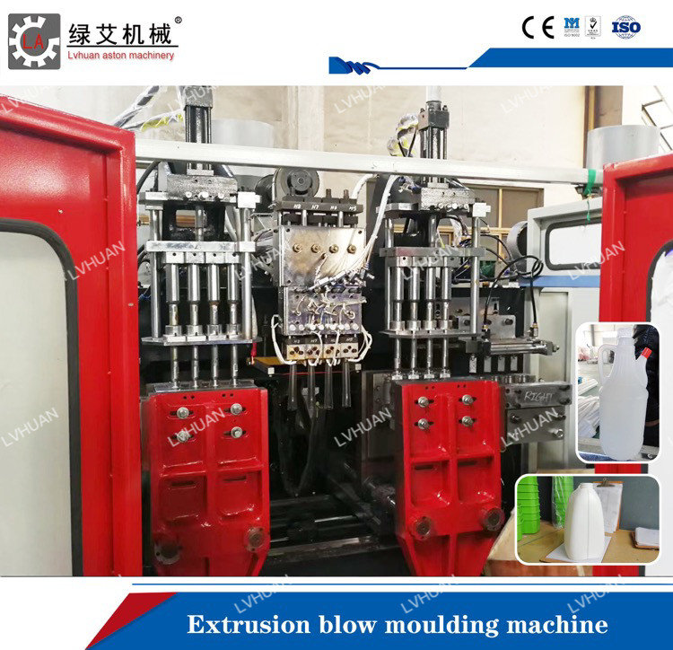 Detergent Bottle Extruder Blowing Machine With Higher Capacity Production