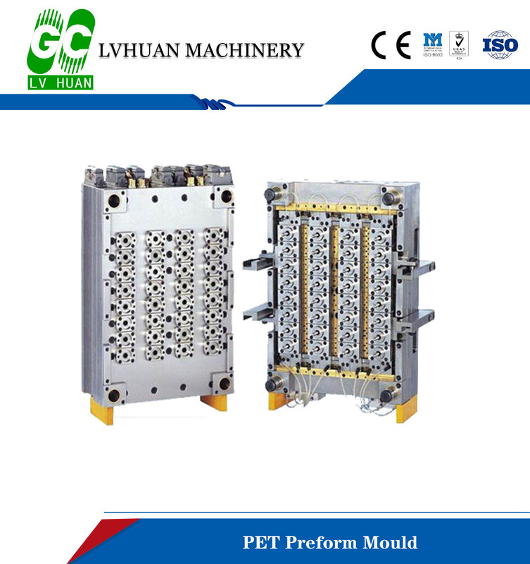 Multi Cavities PET Preform Mould , Water Bottle Plastic Injection Molding