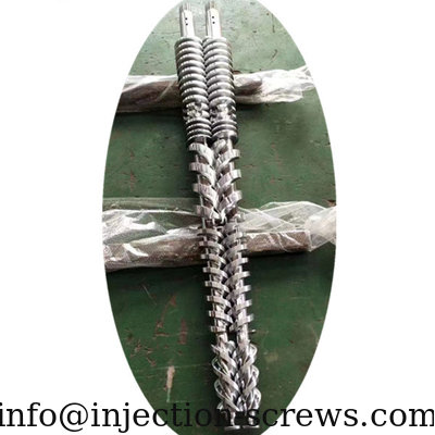 Co - Rotating Extruder Twin Screw Corrosion Resistance High Precision