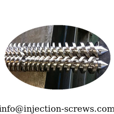 Wear - Resistant Parallel Twin Screw Φ18-Φ177mm Screw Diameter BEX-2-68-28V