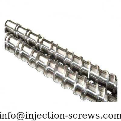 PVC Extruder Nitriding Extruder Feed Screw 38CrMoAIA Material Customized Size