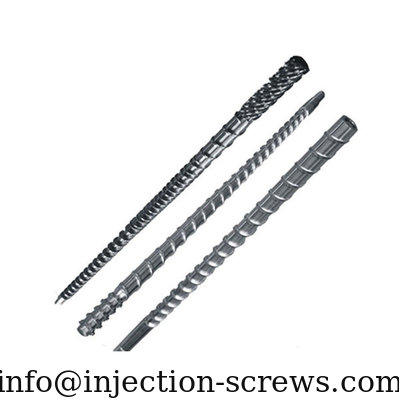 Professional Mini Single Filament Extruder Screw For Rod Plastic Machine