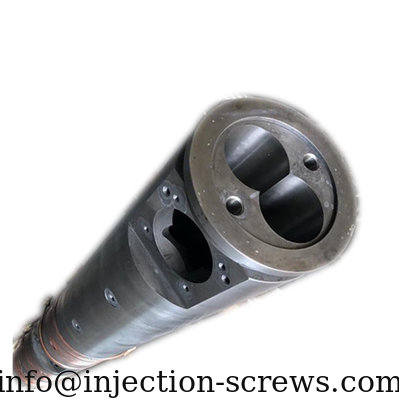Cylinder Extruder Feed Screw  Twin Screw Extruder Barrel OEM Service