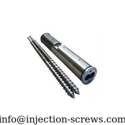 Lower Rotation Speed Extruder Screws And Barrels Parallel Twin Screw