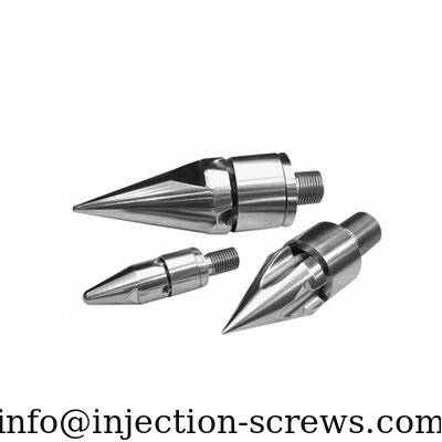 High Performance Screw Head Nozzle / Screw Tip In Injection Moulding Machine