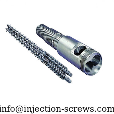 High Performance Plastic Extruder Screw  Bimetalic Screw And Barrel