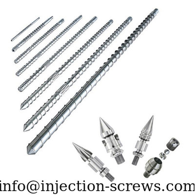 Customized Screw Tip  Injection  Screw Ring  0.5-0.8 Mm Niriding Layer