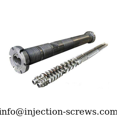 Co-Rotating Plastic Extruder Screw Design W6Mo5Cr4V2 38CrMoALA