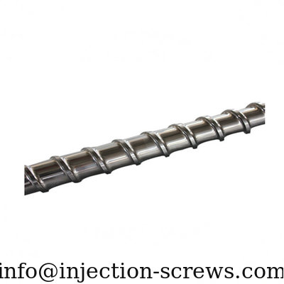 38crmoala Cold  Feed Screw Extruder Screw And Barrel Design OEM Service