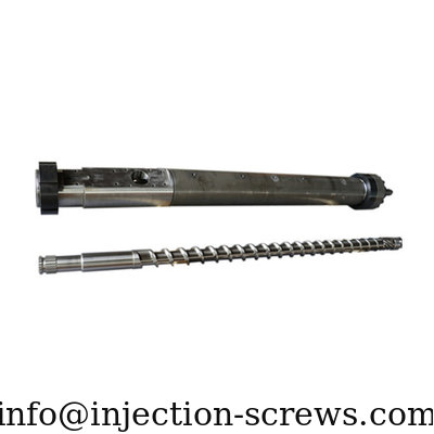 Small Plastic Extruder Screw Separation Extruder Screw For Hdpe Pipe