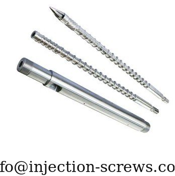 PE PVC PP Bimetallic Extrusion Machine Screw According To The Drawing