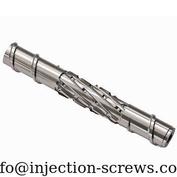 Plastics Industry Barrier Screw Injection Molding High Precision