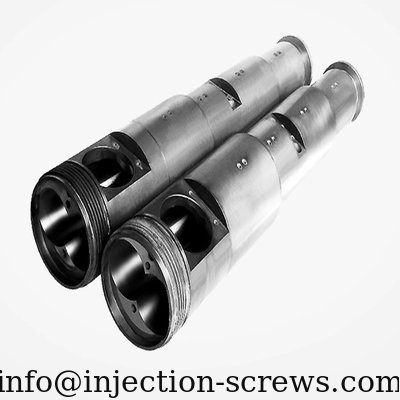 Customized Plastic Extruder Screw Conical Twin Screw For Extruder Making Machinery