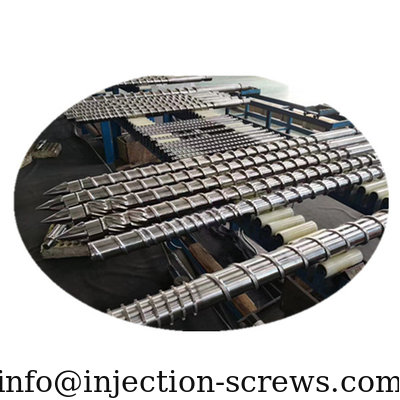 PVC PET ABS PPR Injection Molding Machine Screw Nitrided Treatment
