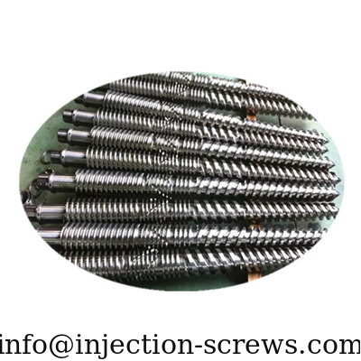 PP PE Plastic Injection Screw Molding Machine Screw And Barrel Accessories