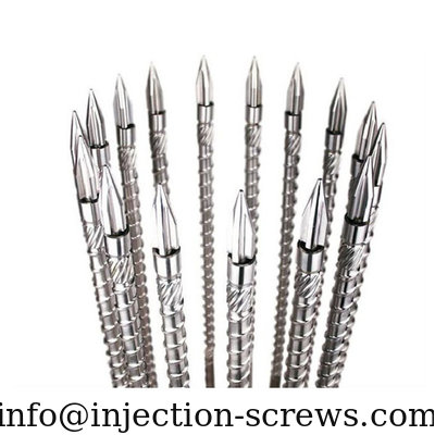 Bimetallic Single Screw 38crmoala Screw And Barrel Recycling Application