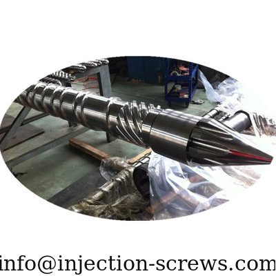 Reliable Extrusion Machine Parts Pvc Pp Pe Foam Wpc Extruder Barrel And Screw