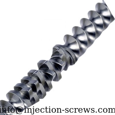 High Precious Plastic  Single Screw Nitrided For Extrusion Machines