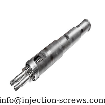 PVC PP PE ABS  Injection Molding Machine Screw 0.015 Mm/M Linearity