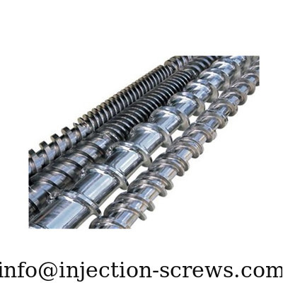 Haitian Extruder Screw Customize Size D8mm ~ D350mm  Coated Layer